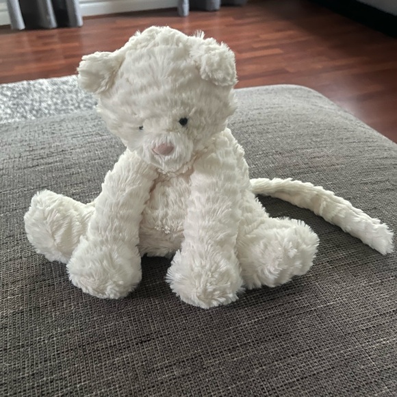 Jellycat | Toys | Jellycat Fuddlewuddle White Cream Cat Retired Soft 9 ...